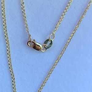 Jewelry | 14k Solid Gold Flat Open Wheat Chain 2 Inches | Poshmark